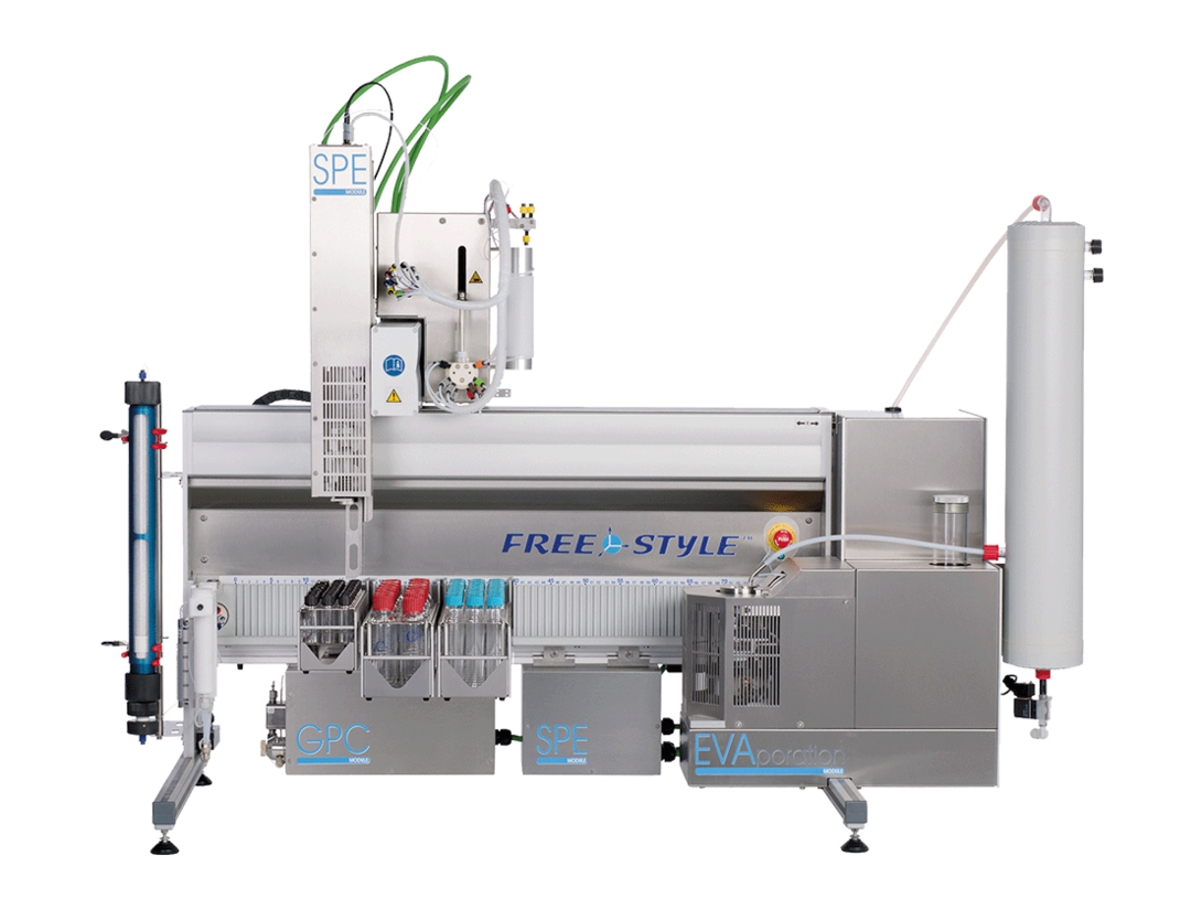 The LCTech FREESTYLE for the automated clean-up of pesticides