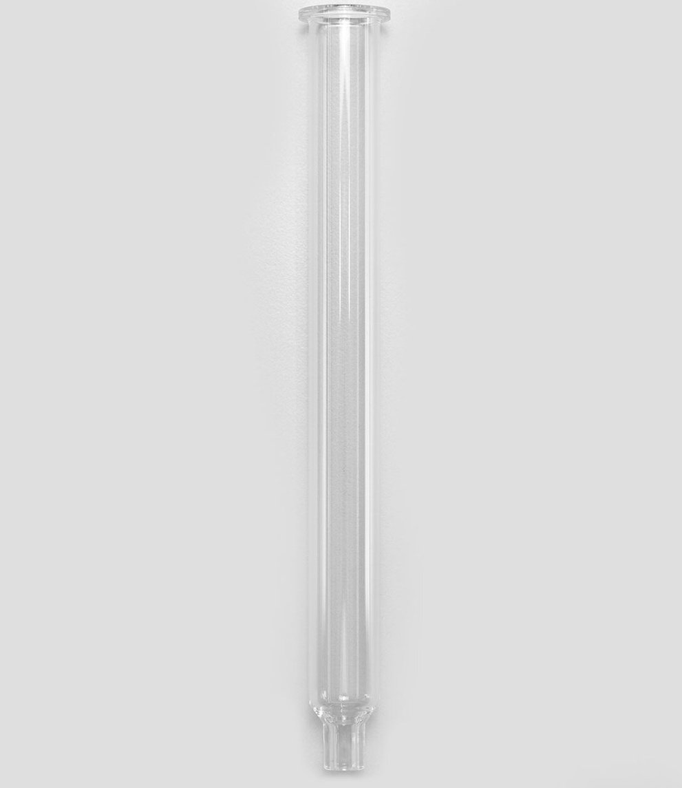 Empty SPE columns made from glass or PP for self-filling.